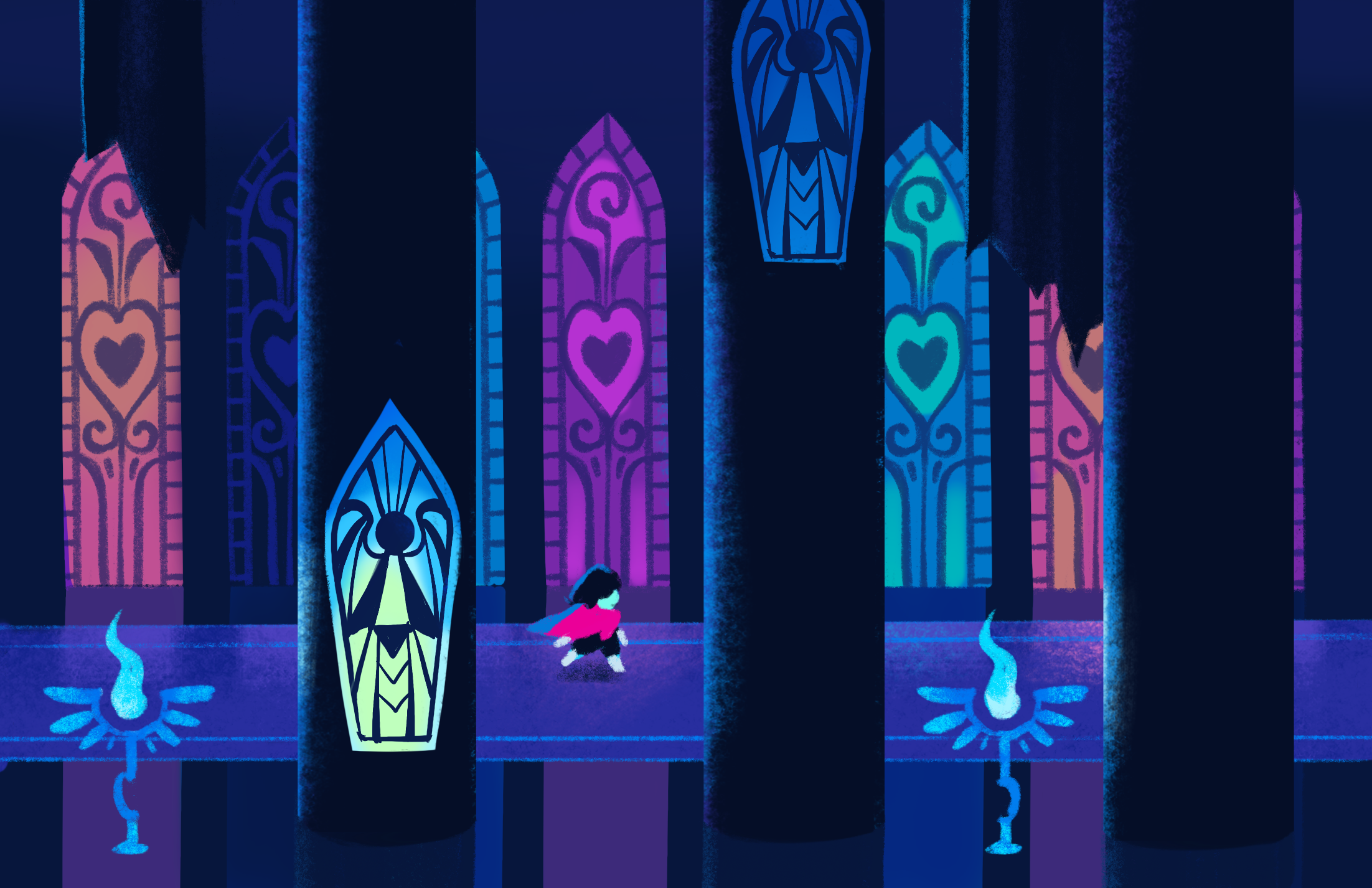 File:Dark Sanctuary artwork concept.png - The Deltarune Wiki