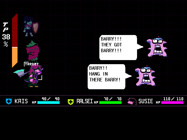 File:Jigsawry screenshot Barry.png - The Deltarune Wiki