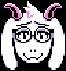 File:Ralsei face hatless old.png - The Deltarune Wiki