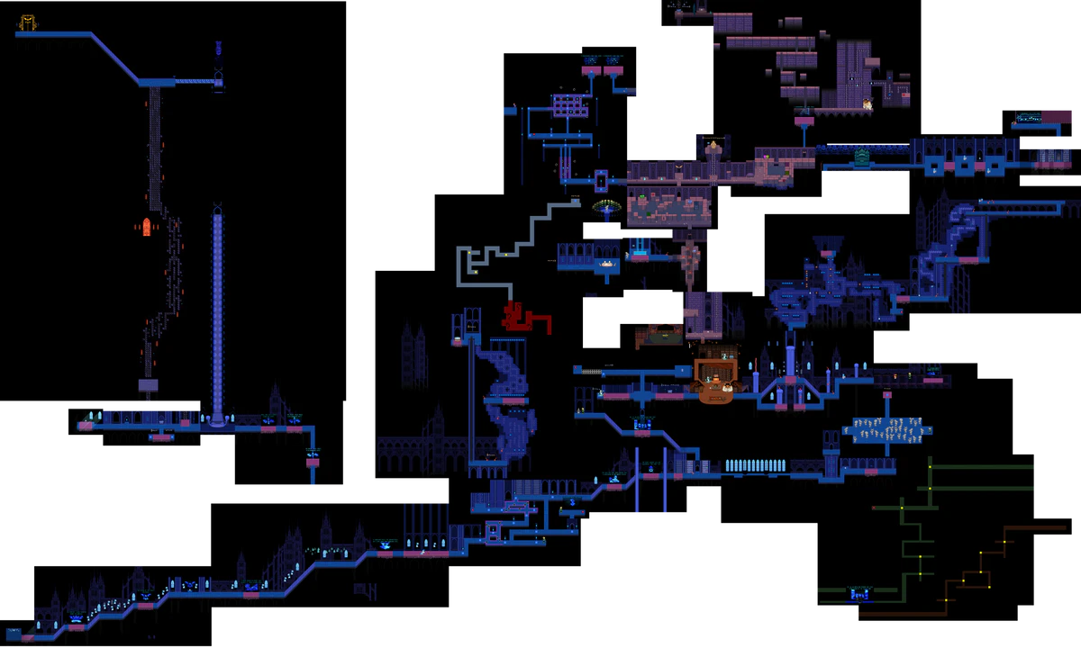File:Dark Sanctuary map.png - The Deltarune Wiki
