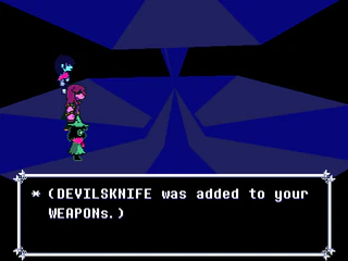 Devilsknife - The Deltarune Wiki
