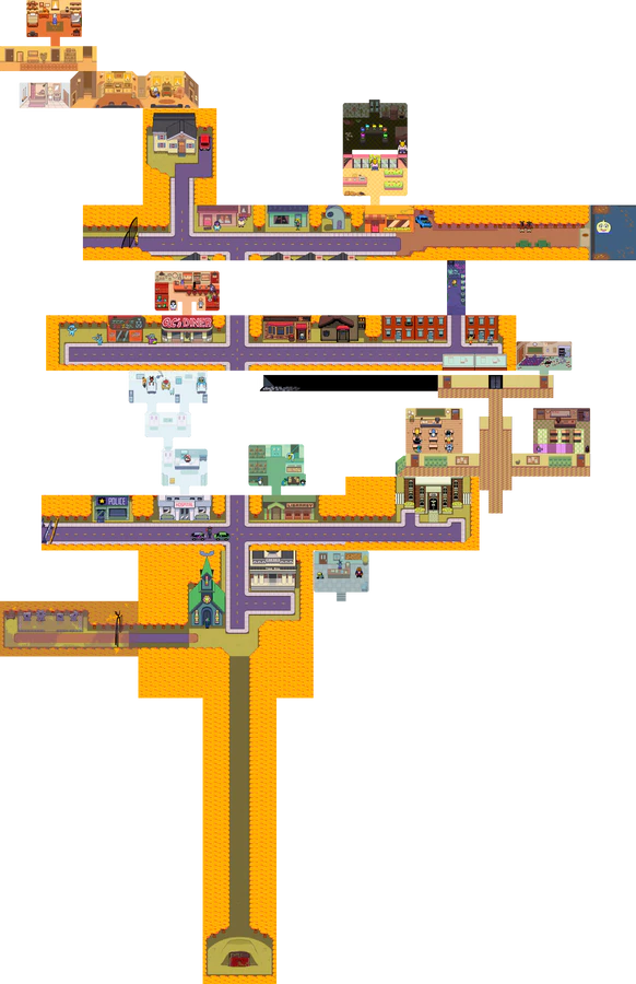 File:Hometown map.png - The Deltarune Wiki