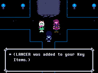 Lancer (item) - The Deltarune Wiki