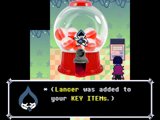 Lancer (item) - The Deltarune Wiki