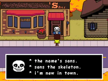 Sans - The Deltarune Wiki