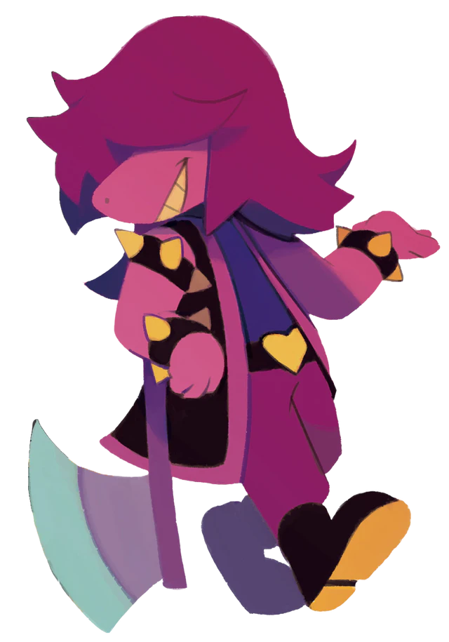 File Susie Artwork Famitsu Png The Deltarune Wiki