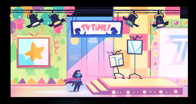 File:TV World artwork concept.png - The Deltarune Wiki
